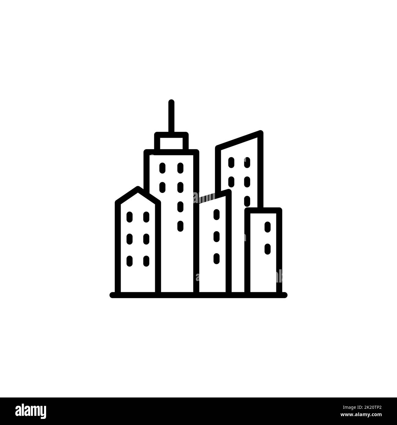 City, Town, Urban icon design concept Stock Vector Image & Art - Alamy