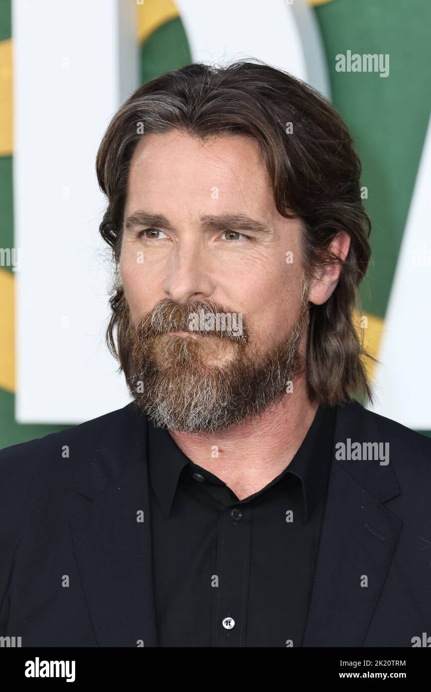 Christian Bale, Amsterdam European Premiere, Leicester Square, London ...