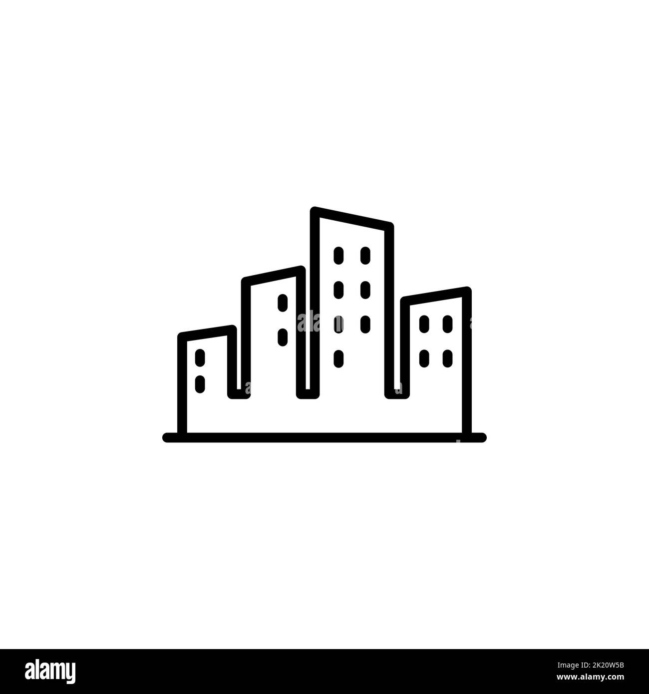 City, Town, Urban icon design concept Stock Vector Image & Art - Alamy