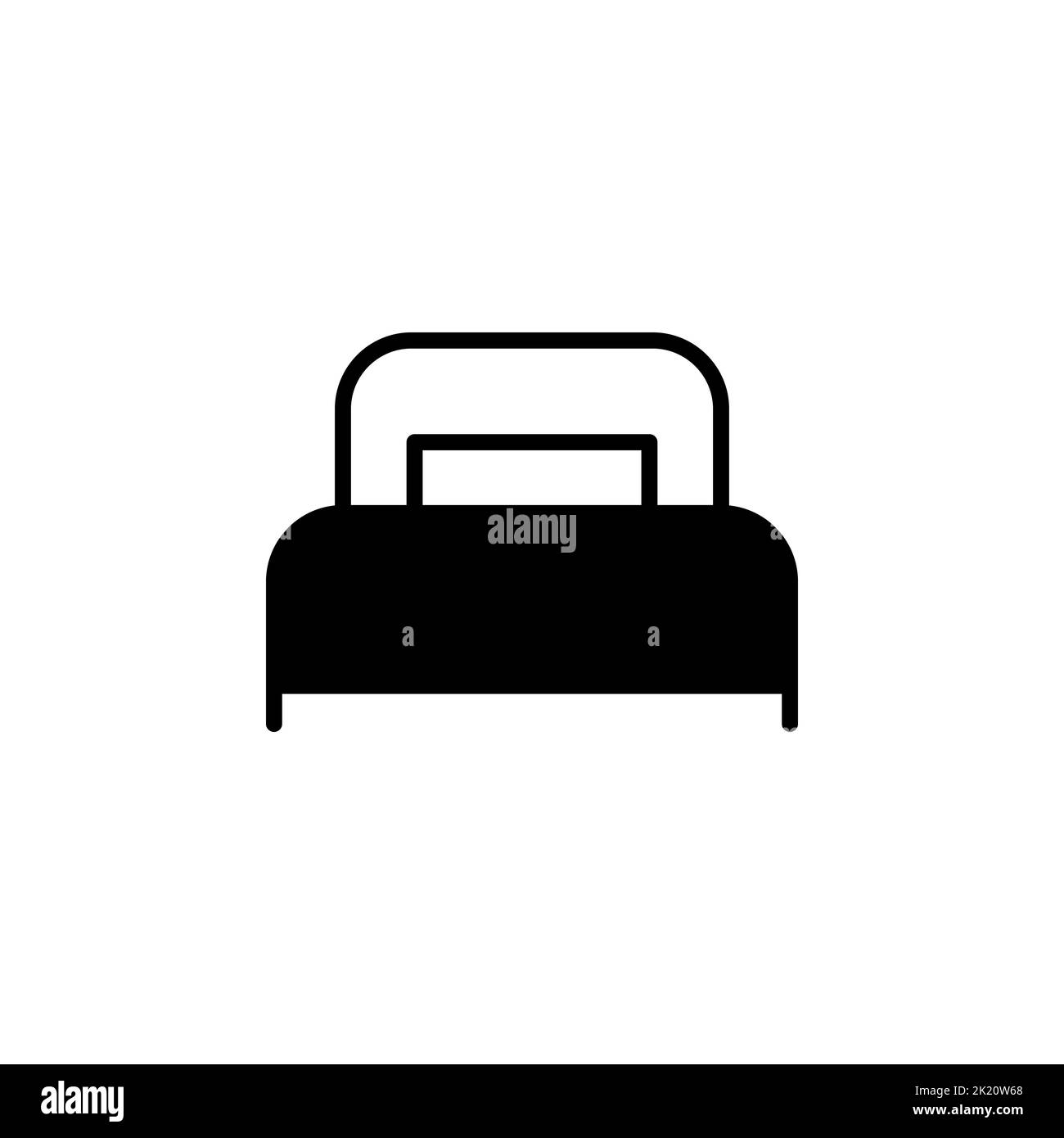 Bed, Bedroom icon design concept Stock Vector Image & Art - Alamy