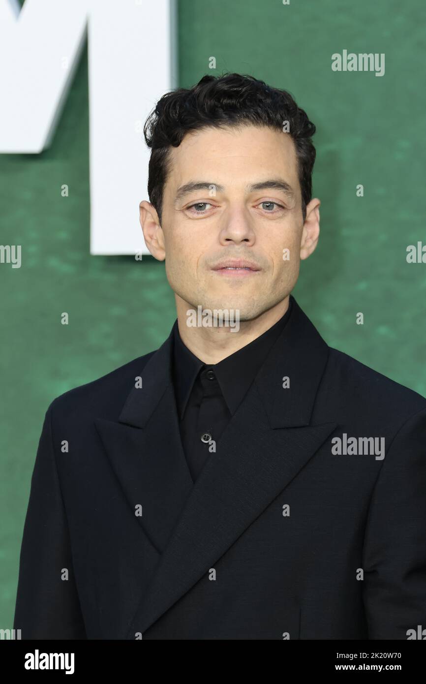 Rami Malek, Amsterdam European Premiere, Leicester Square, London, UK ...
