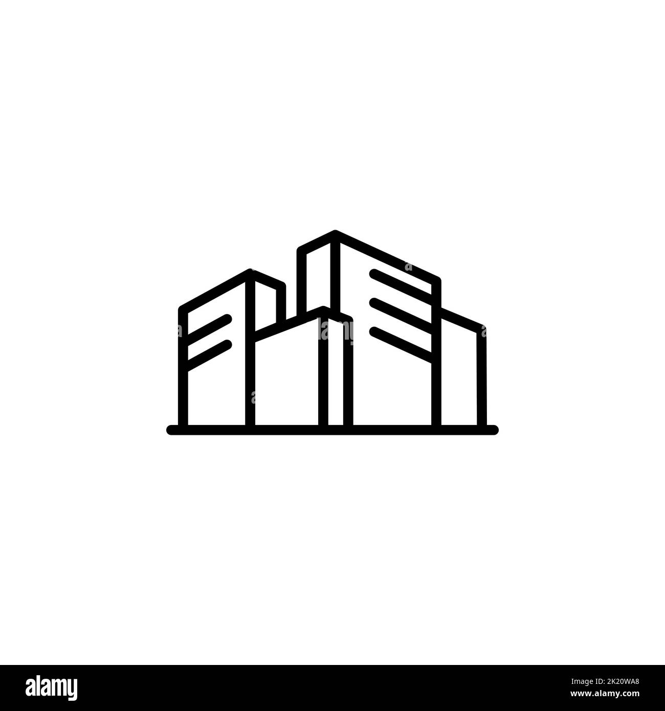 City, Town, Urban icon design concept Stock Vector Image & Art - Alamy
