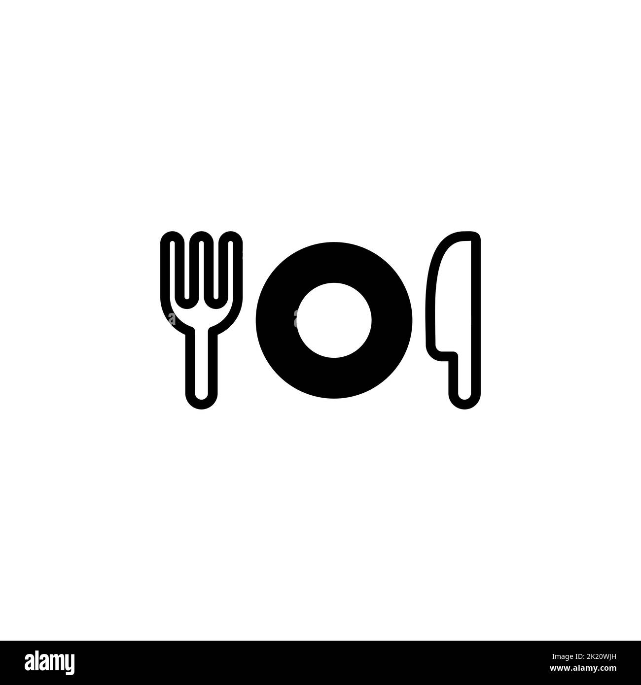 Restaurant, Food, Kitchen icon design concept Stock Vector Image & Art ...