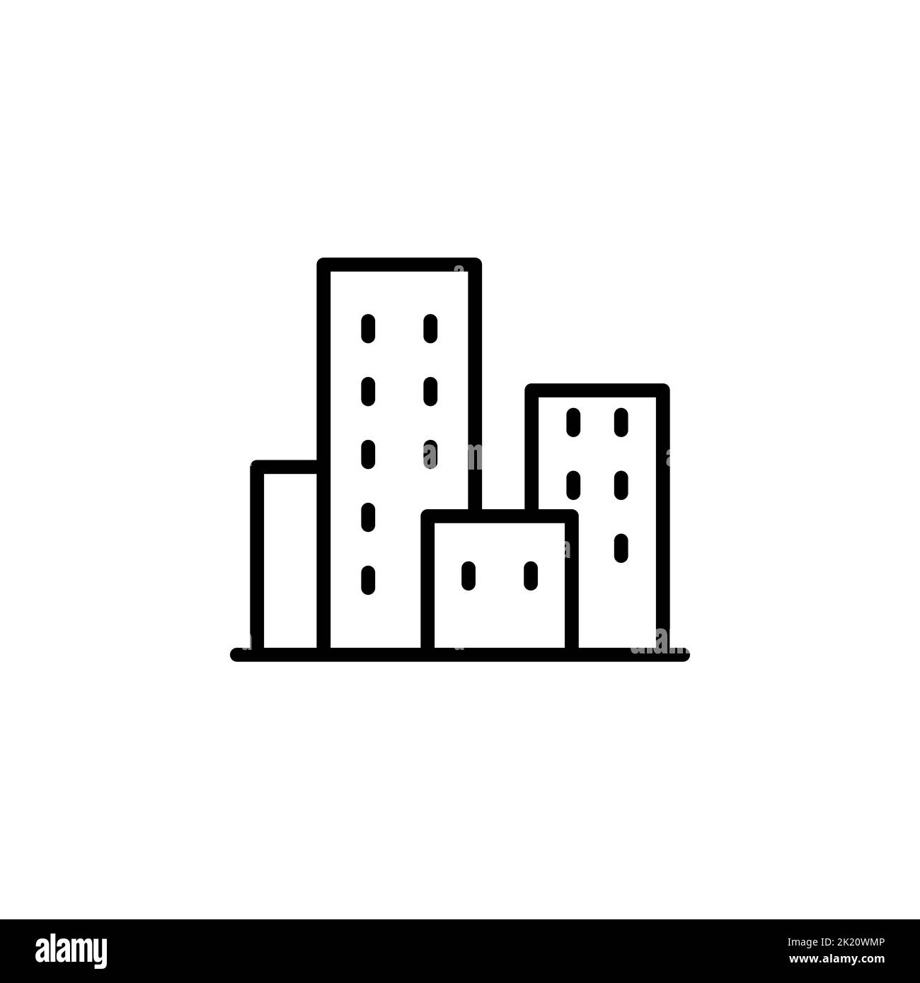 City, Town, Urban icon design concept Stock Vector Image & Art - Alamy
