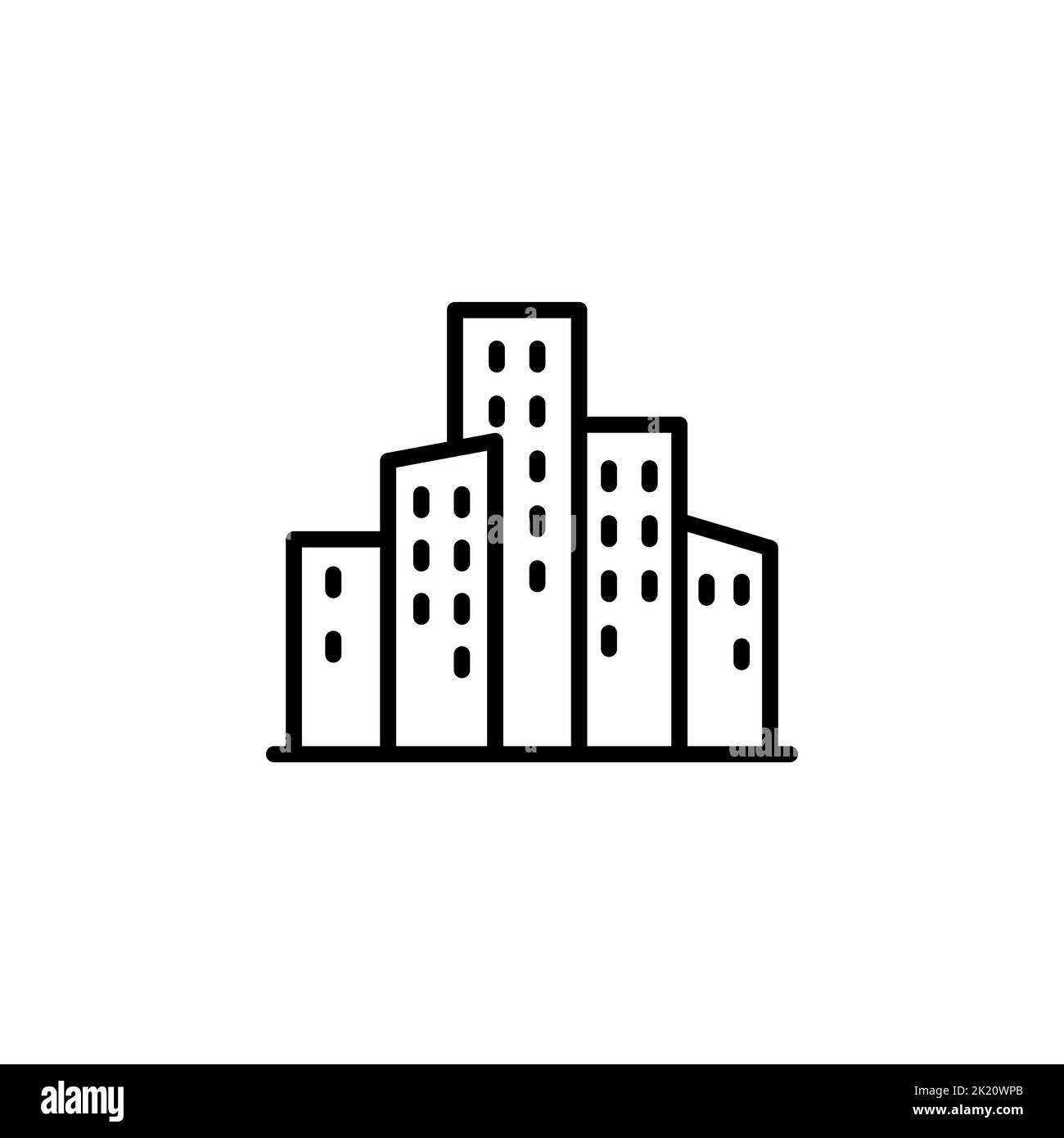 City, Town, Urban icon design concept Stock Vector Image & Art - Alamy