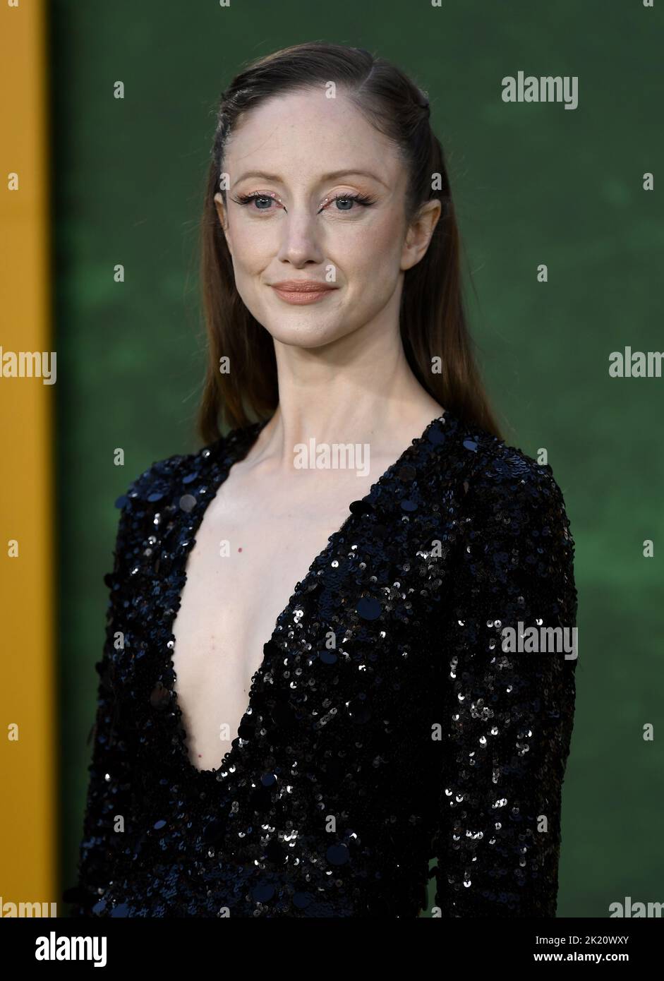 September 21st, 2022. London, UK. Andrea Riseborough arriving at the ...