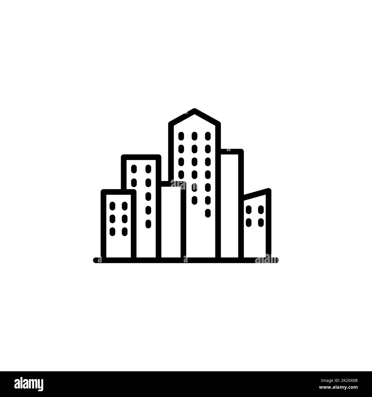 City, Town, Urban icon design concept Stock Vector Image & Art - Alamy