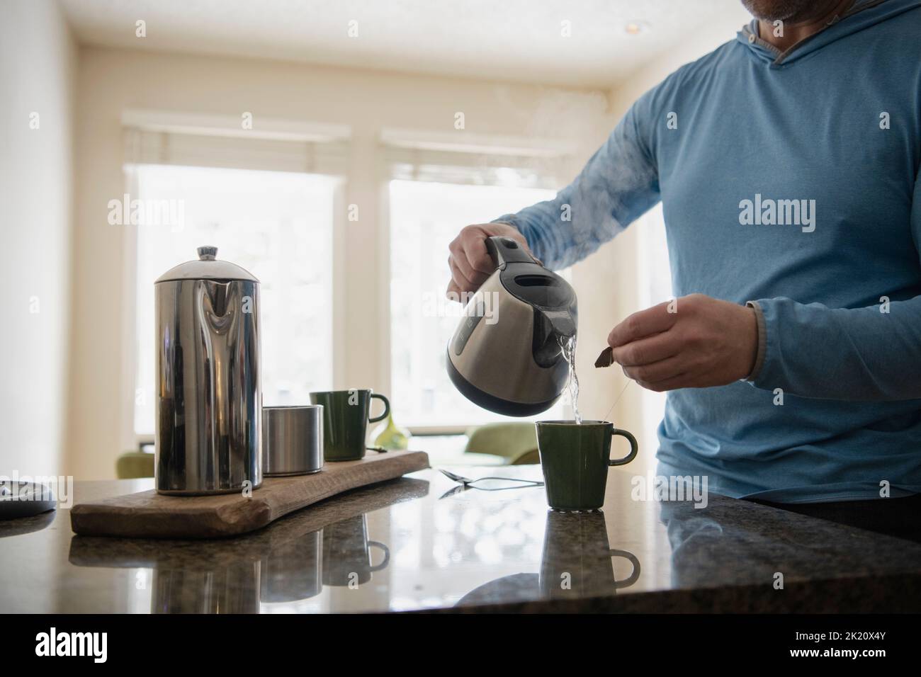 Tea in the making hi-res stock photography and images - Alamy