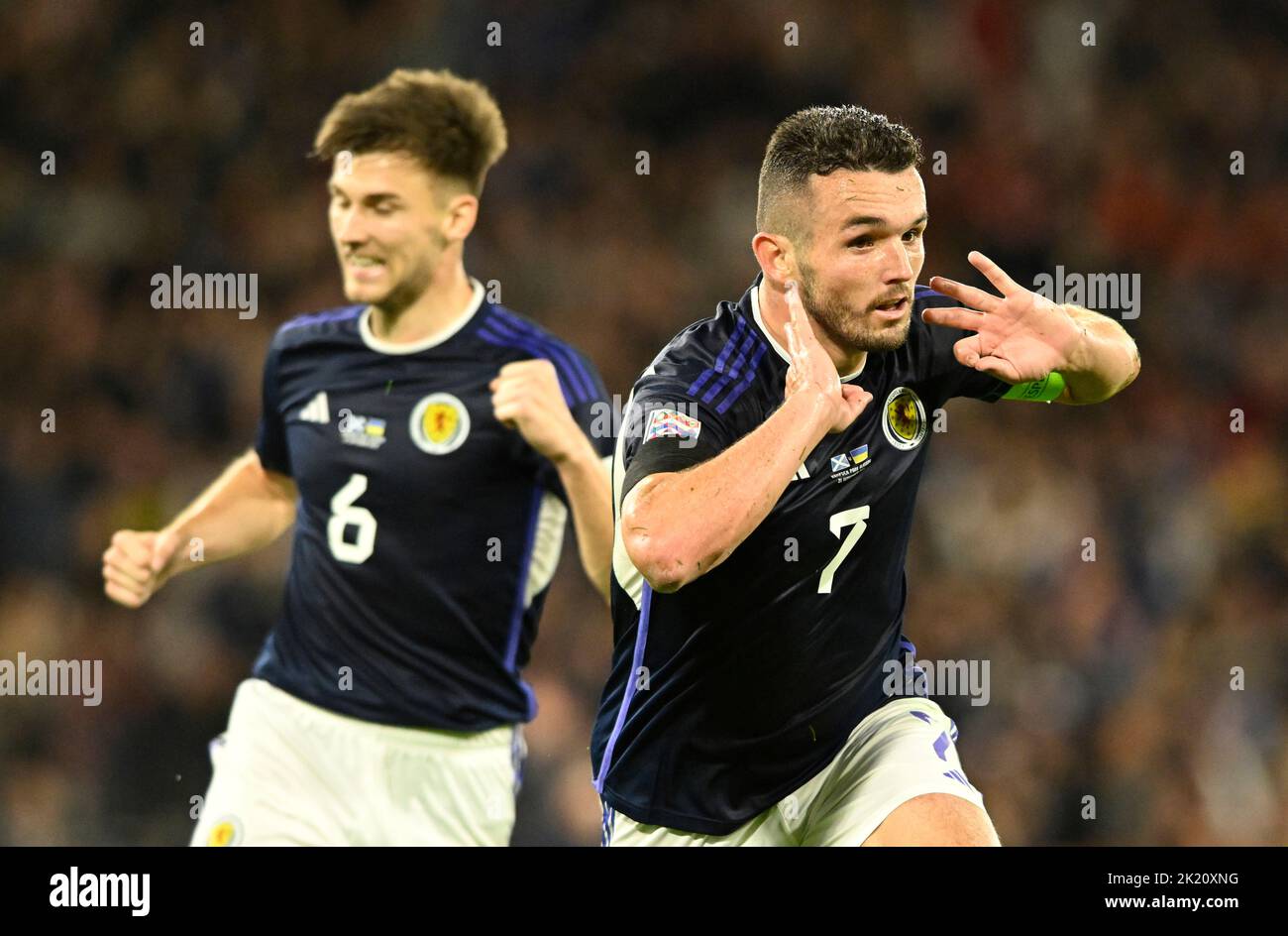 John mcginn scotland 2022 hi-res stock photography and images - Alamy