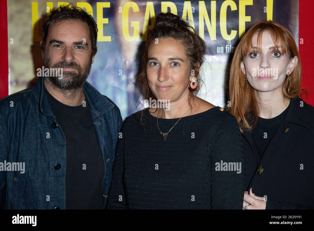 Paris, France on September 21, 2022. Gregory Montel, Lisa Diaz and ...