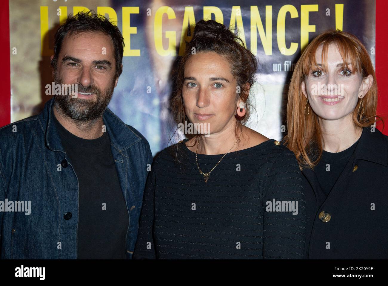 Paris, France on September 21, 2022. Gregory Montel, Lisa Diaz and ...
