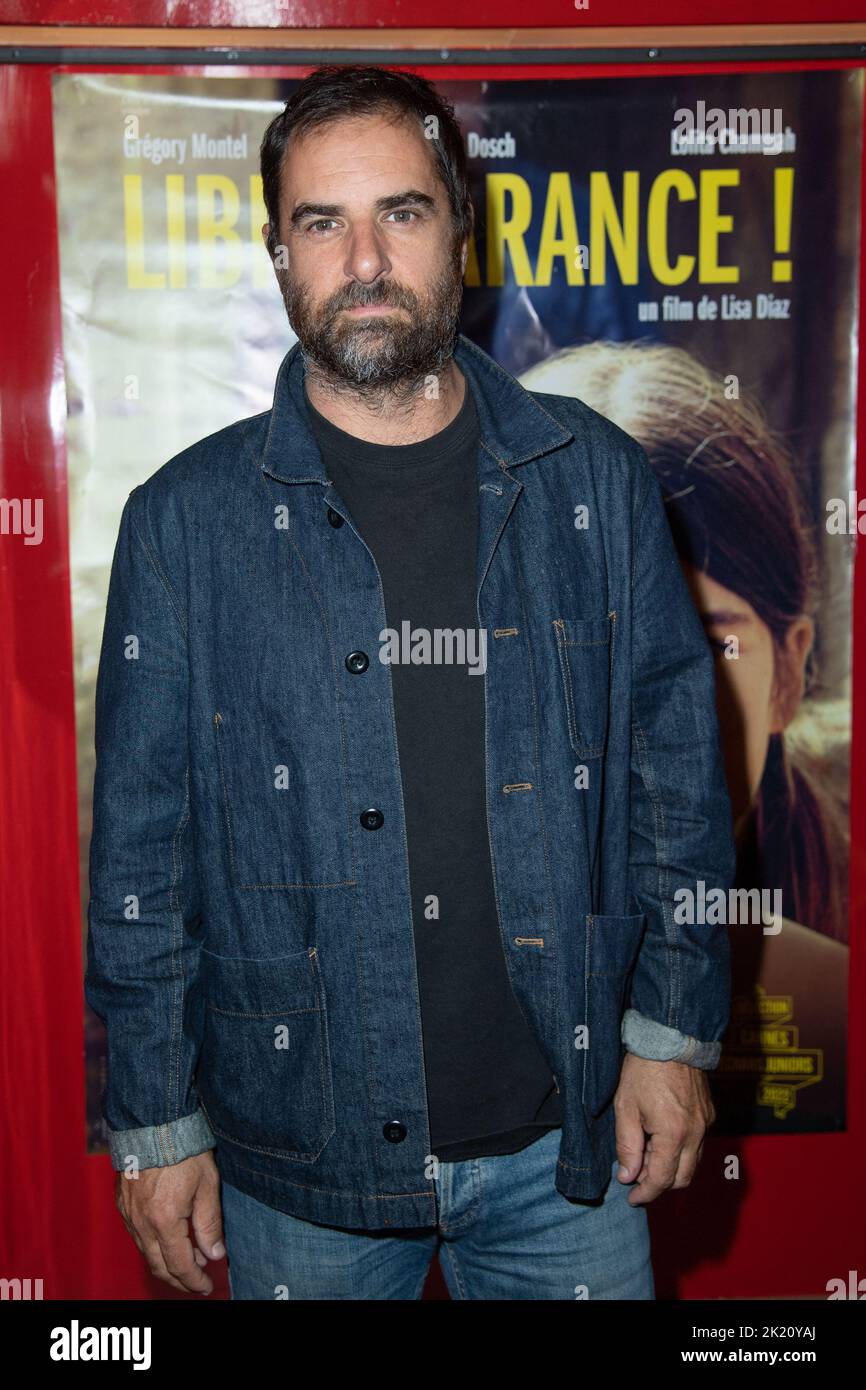 Paris, France on September 21, 2022. Gregory Montel attending the Libre ...