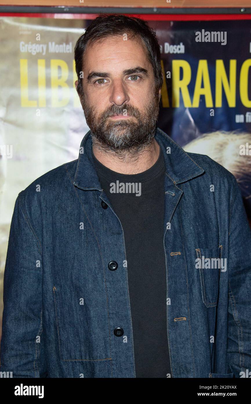 Paris, France on September 21, 2022. Gregory Montel attending the Libre ...