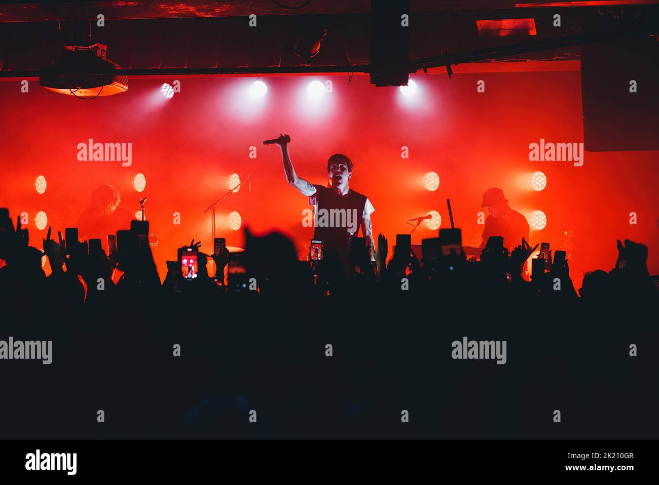 BARCELONA - SEP 10: Role Model (band from the singer Tucker Pillsbury ...