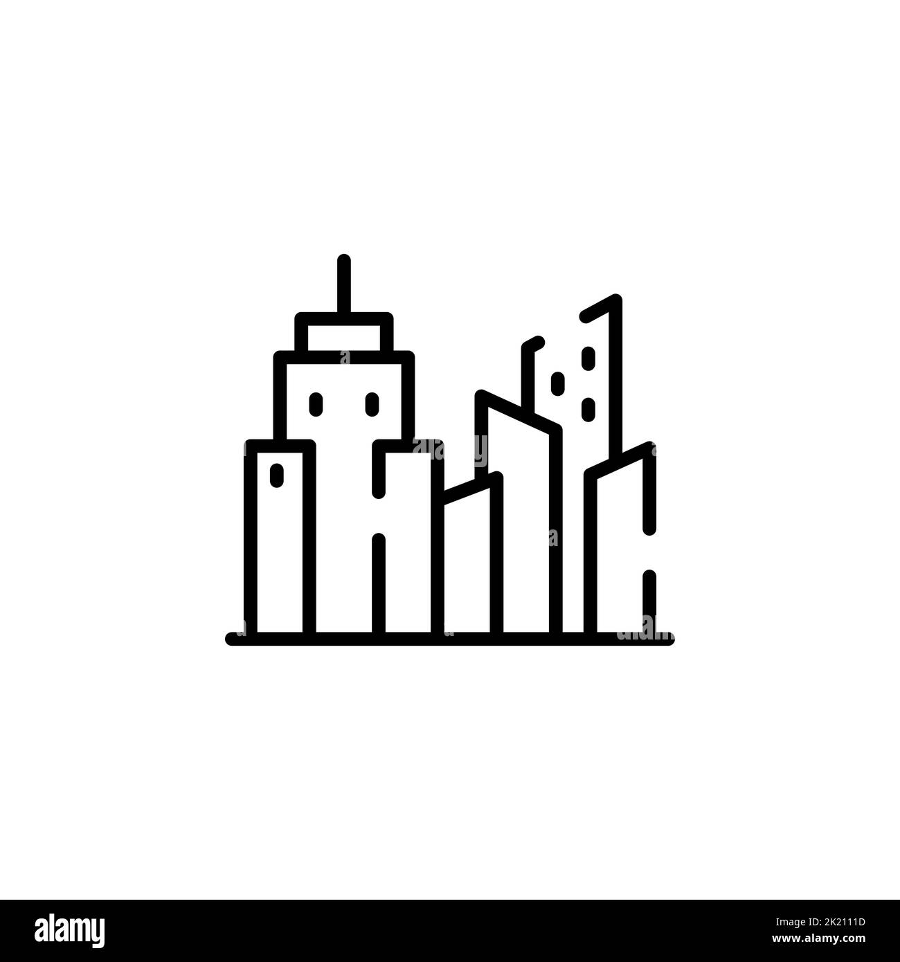 City, Town, Urban icon design concept Stock Vector Image & Art - Alamy