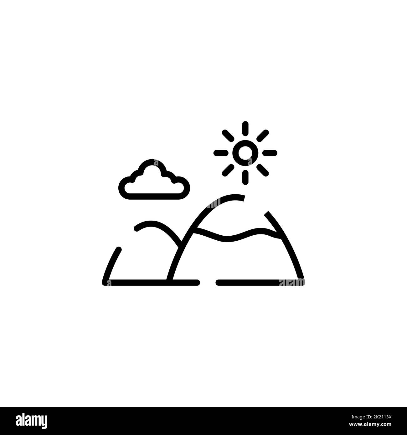 Mountain, Hill, Mount, Peak Stock Vector Image & Art - Alamy