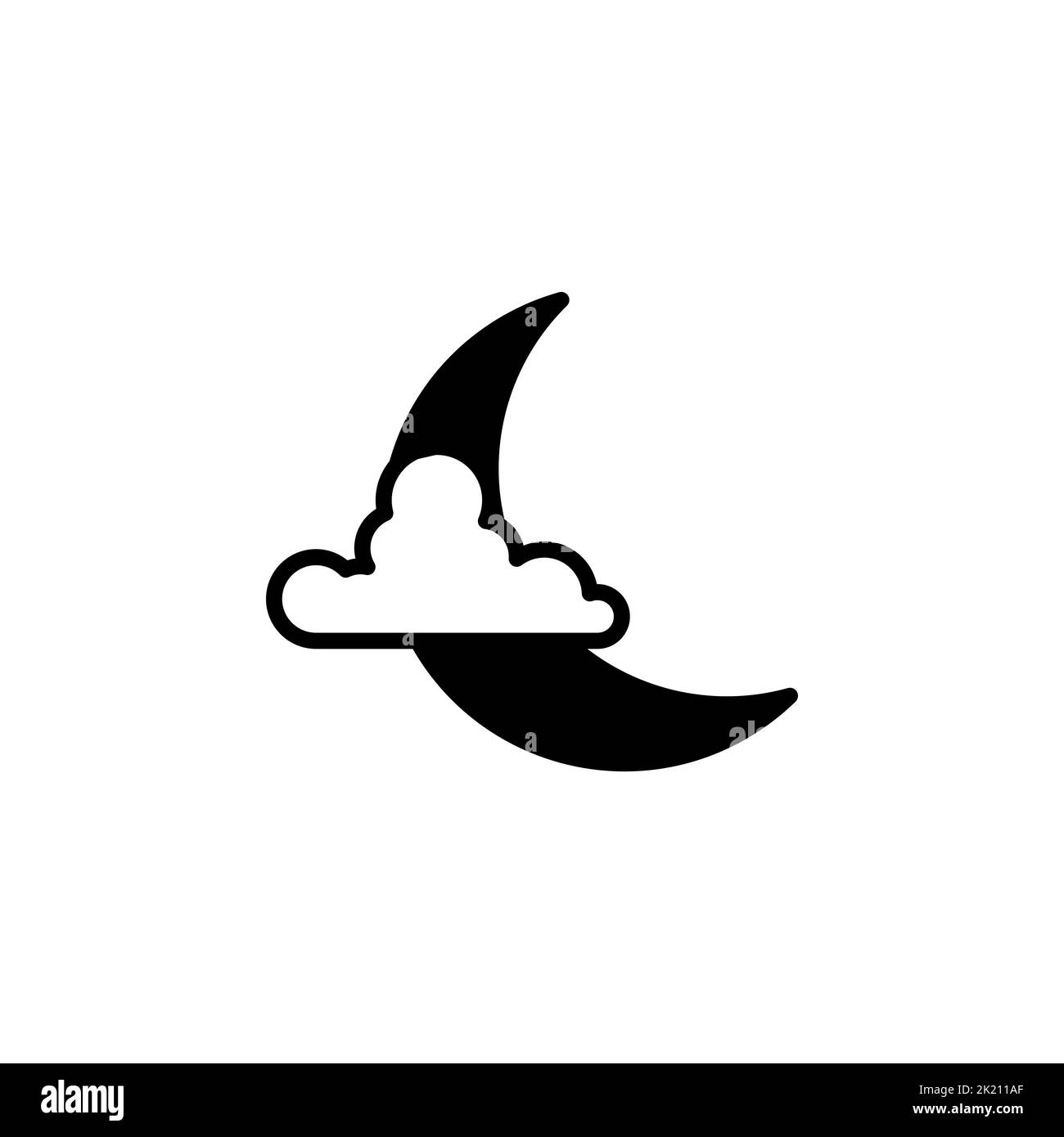 Midnight sun vector vectors Cut Out Stock Images & Pictures - Alamy