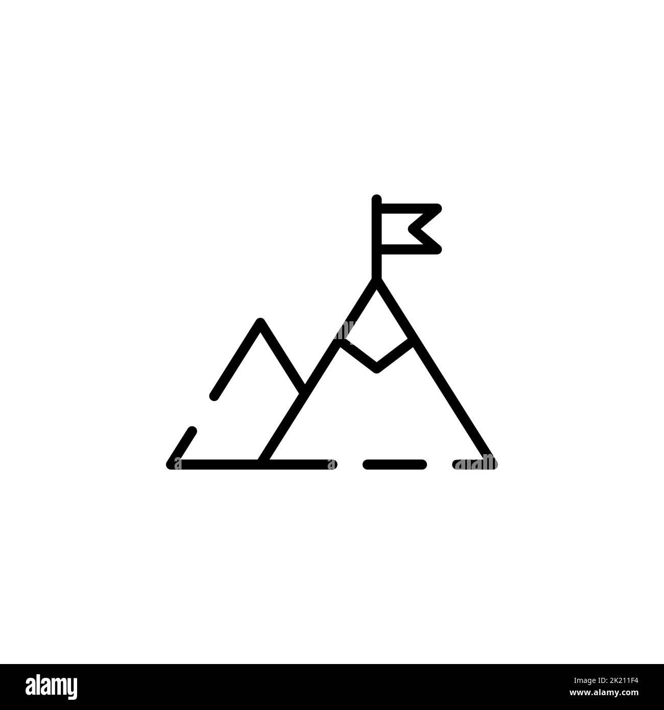 Mountain, Hill, Mount, Peak Stock Vector Image & Art - Alamy
