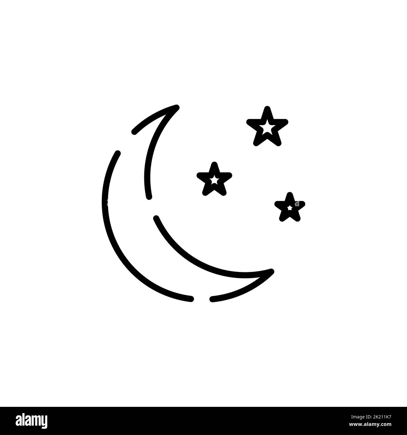 Midnight sun vector vectors Cut Out Stock Images & Pictures - Alamy