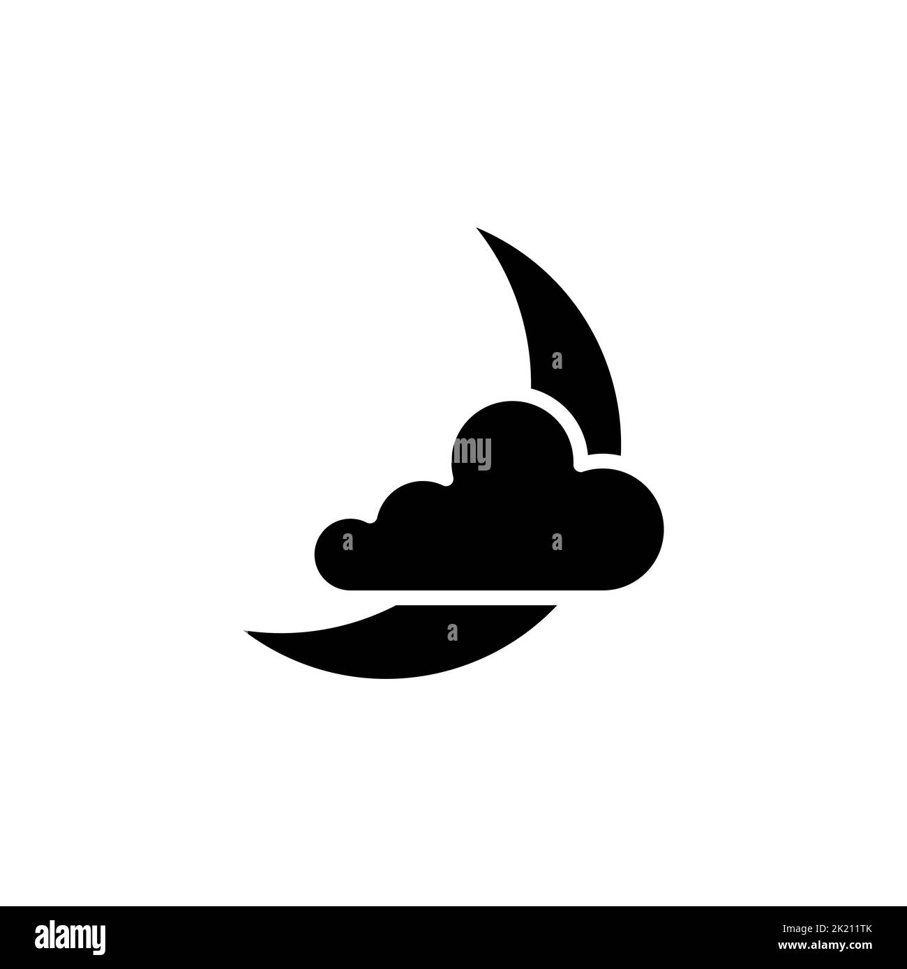 Midnight sun vector vectors Cut Out Stock Images & Pictures - Alamy