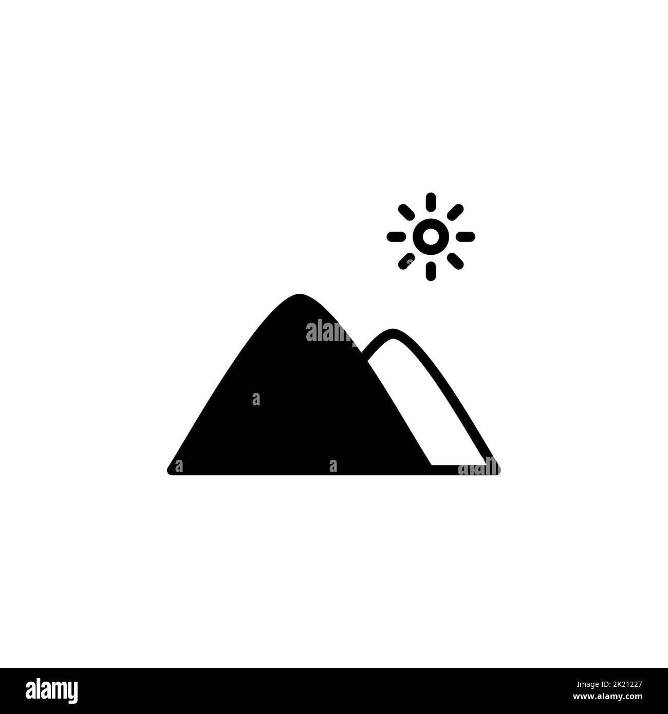 Mountain, Hill, Mount, Peak Stock Vector Image & Art - Alamy