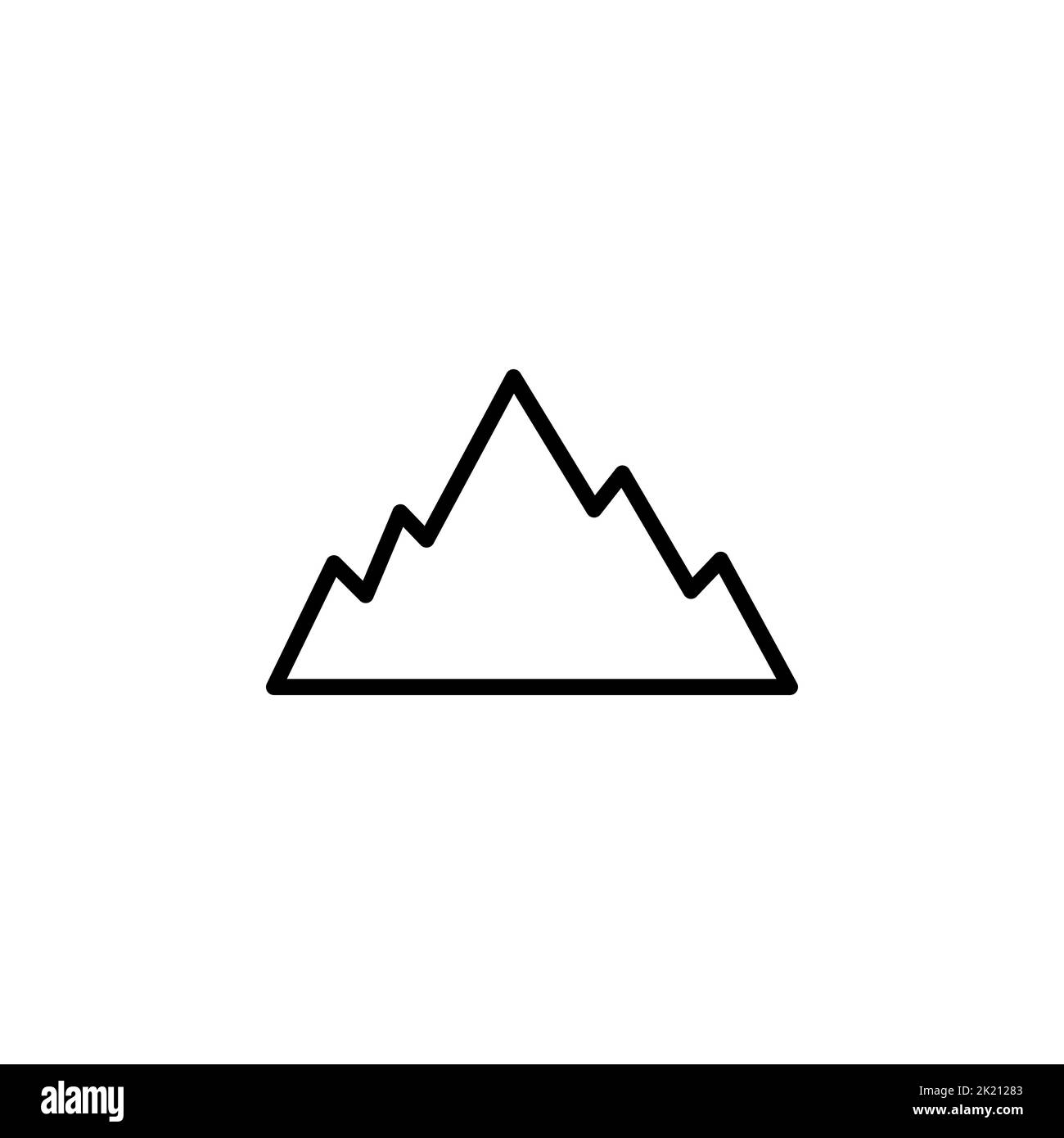 Mountain, Hill, Mount, Peak Stock Vector Image & Art - Alamy