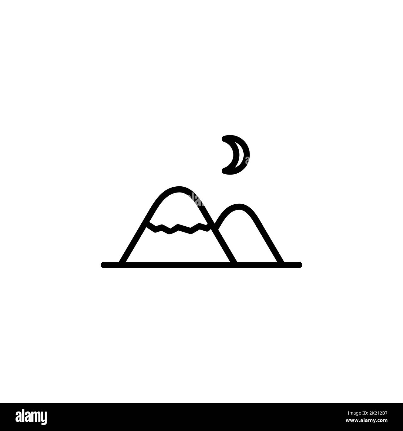 Mountain, Hill, Mount, Peak Stock Vector Image & Art - Alamy