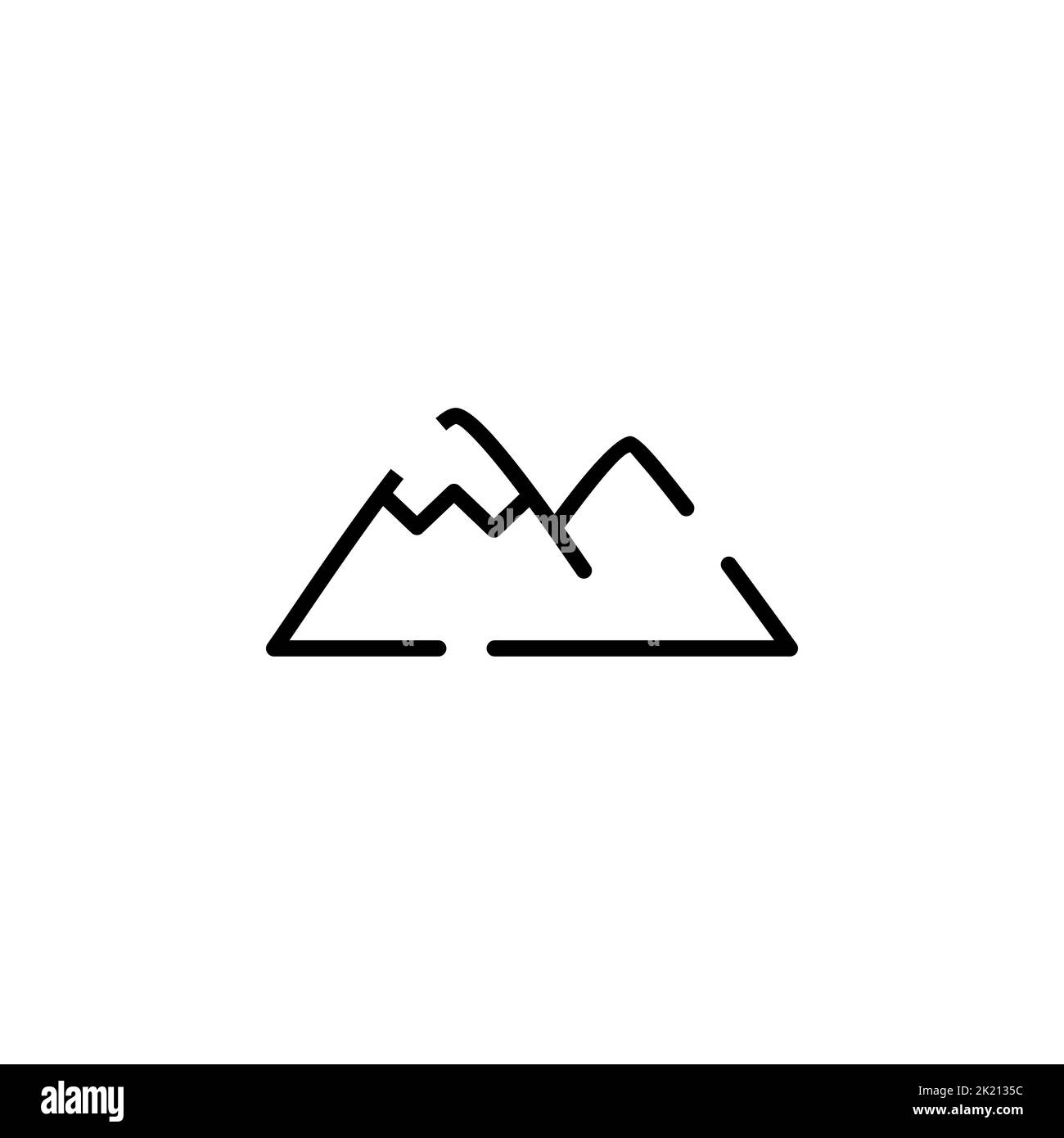 Mountain, Hill, Mount, Peak Stock Vector Image & Art - Alamy