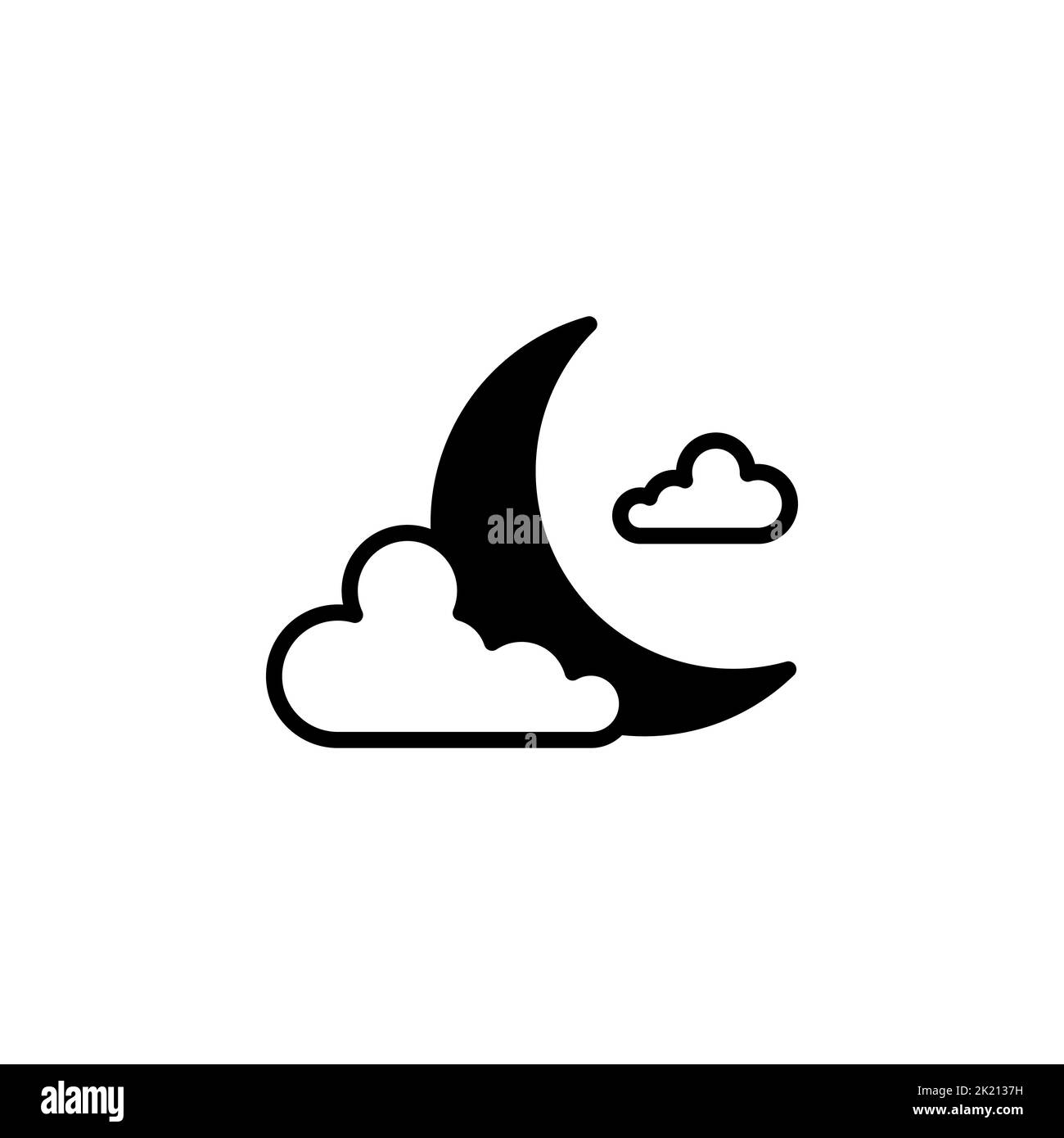 Midnight sun vector vectors Cut Out Stock Images & Pictures - Alamy