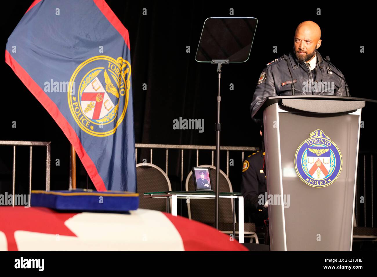 Const. Dawood Khurshid, Toronto Police Const. Andrew Hong's motorcycle ...