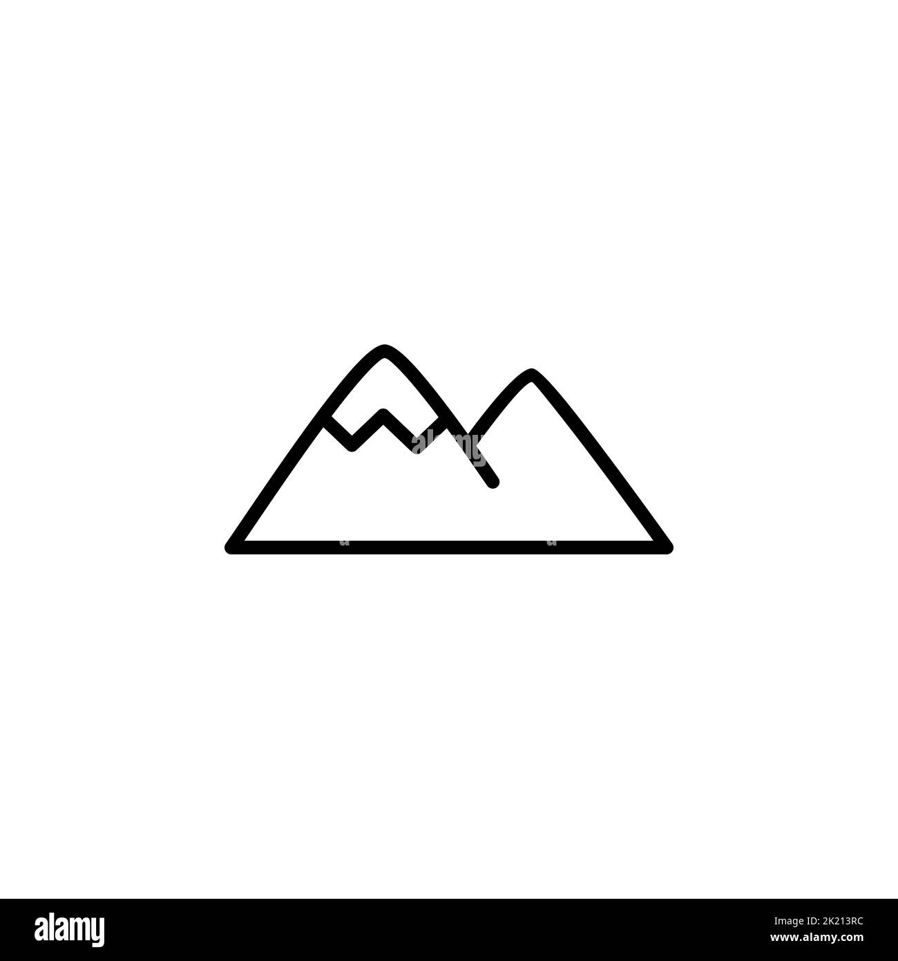 Hiking sunset mountain view hills Black and White Stock Photos & Images ...