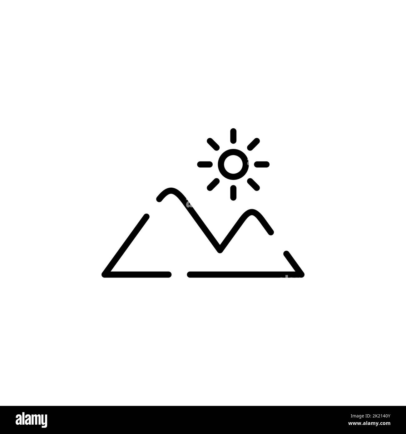 Mountain, Hill, Mount, Peak Stock Vector Image & Art - Alamy