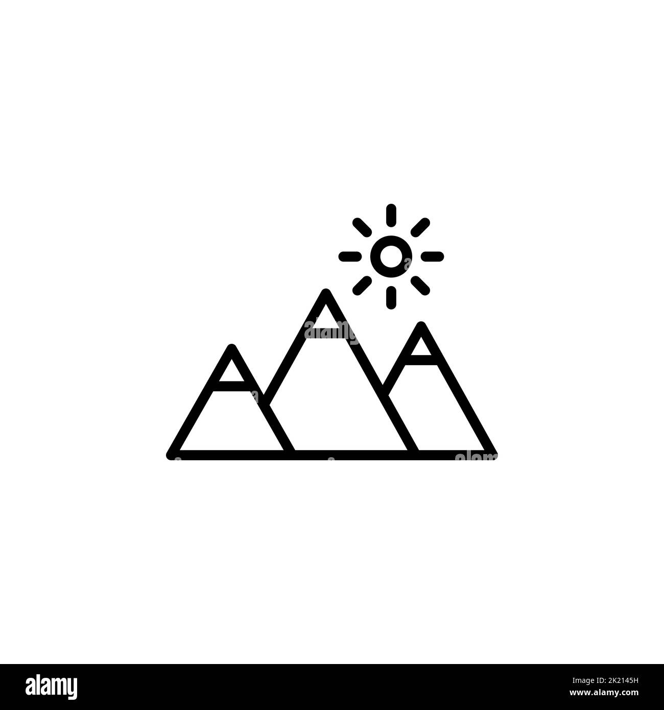 Mountain, Hill, Mount, Peak Stock Vector Image & Art - Alamy