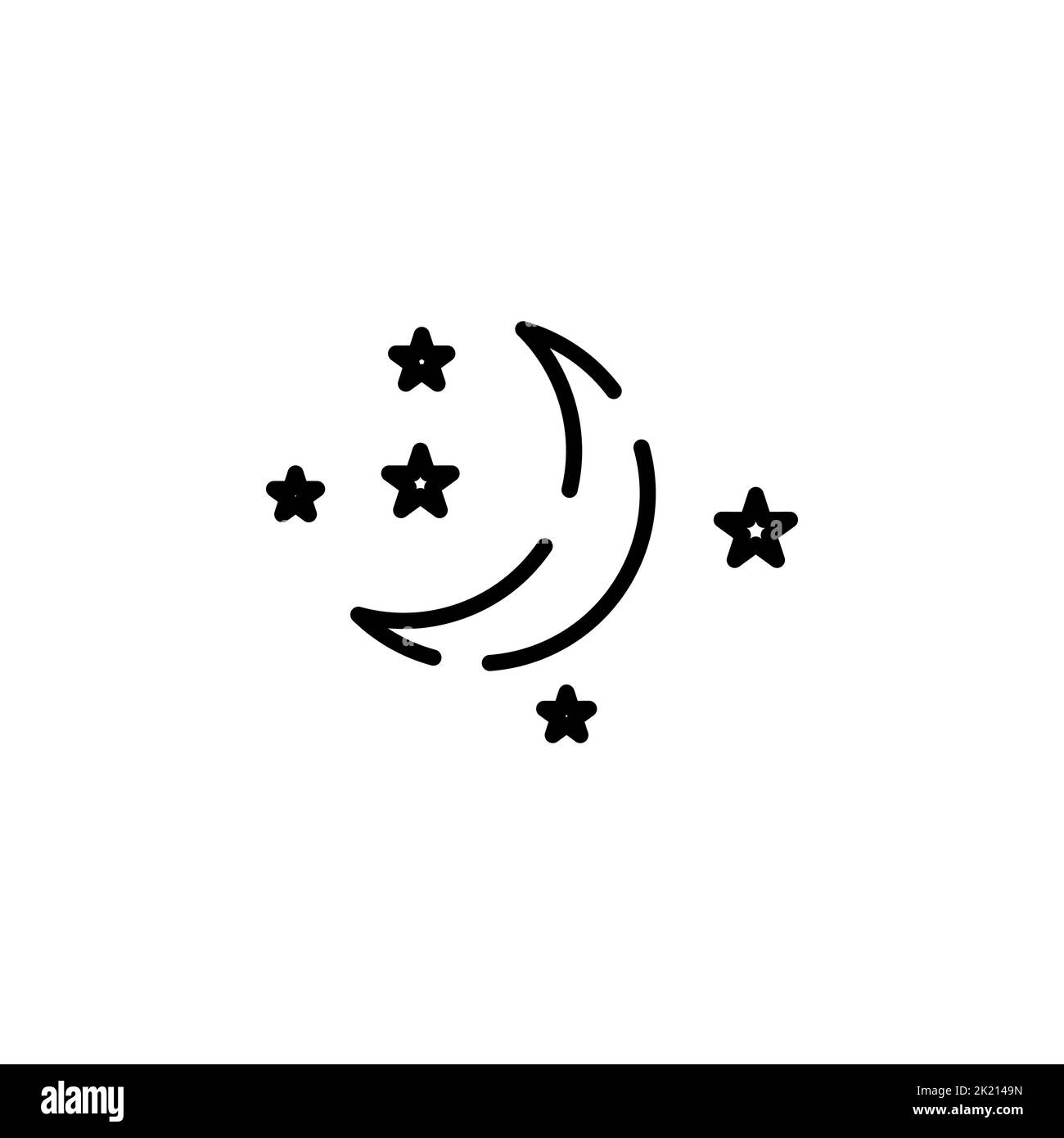 Midnight sun vector vectors Cut Out Stock Images & Pictures - Alamy