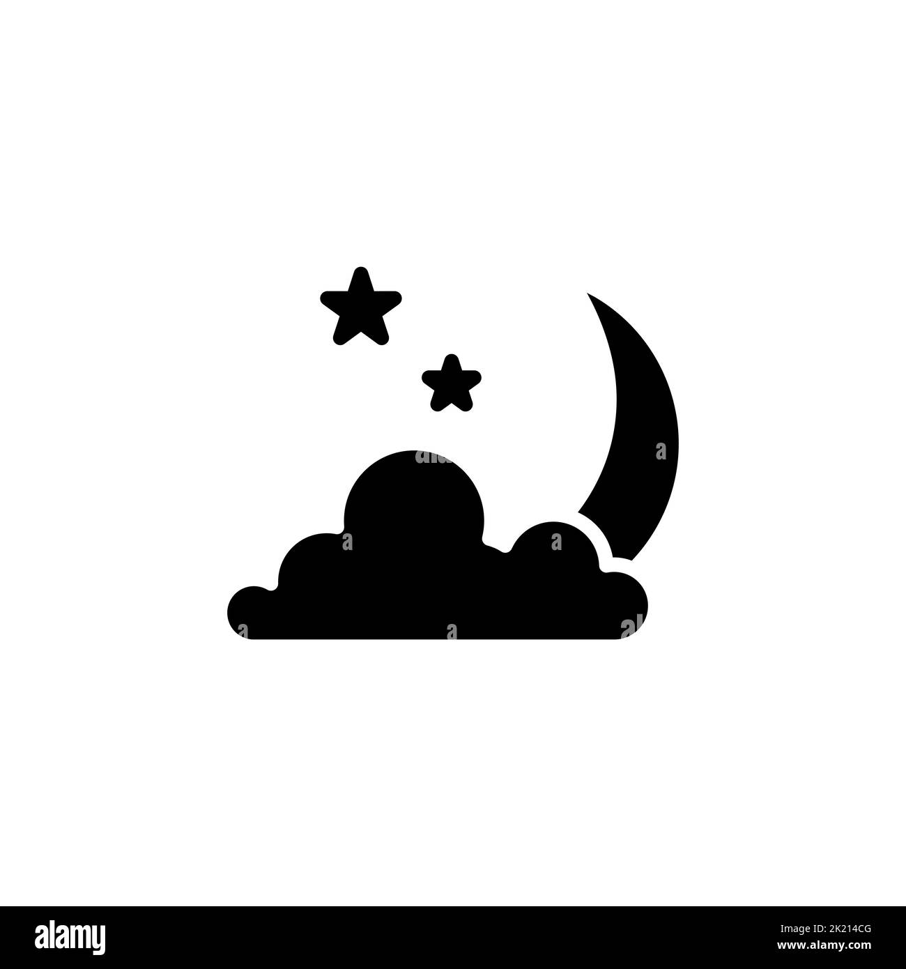 Midnight sun vector vectors Cut Out Stock Images & Pictures - Alamy