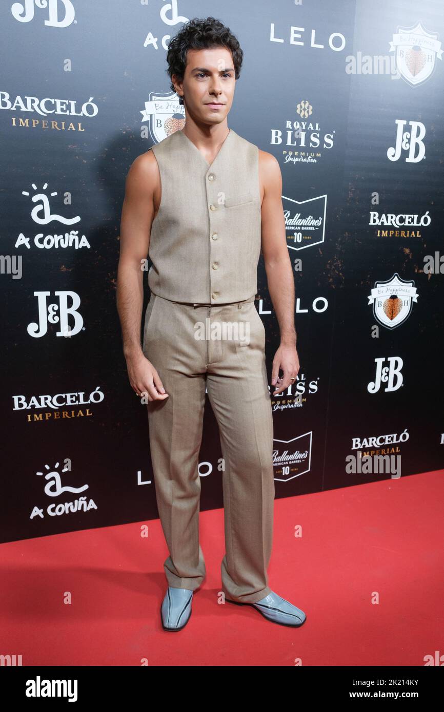 Madrid, Spain. 21st Sep, 2022. Alfred Garcia attends the Museo Chicote ...