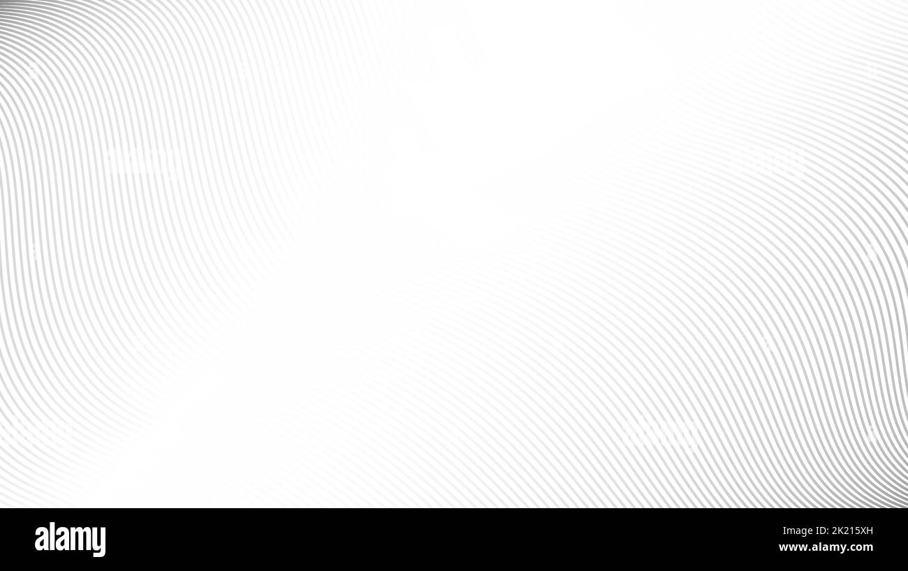 Wavy lines background. Abstract gray stripes texture. Warped and curved lines wallpaper ...