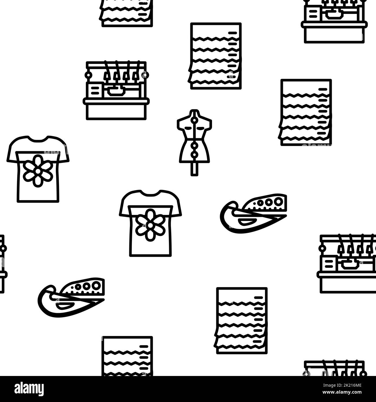 Work sewing item Black and White Stock Photos & Images - Alamy