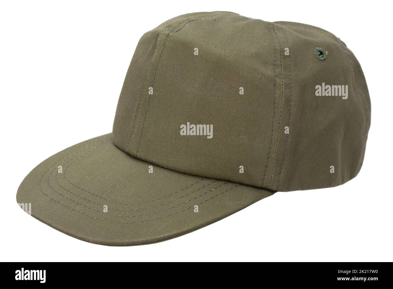 US Army Hot Weather Field Cap or Baseball Cap isolated on white ...