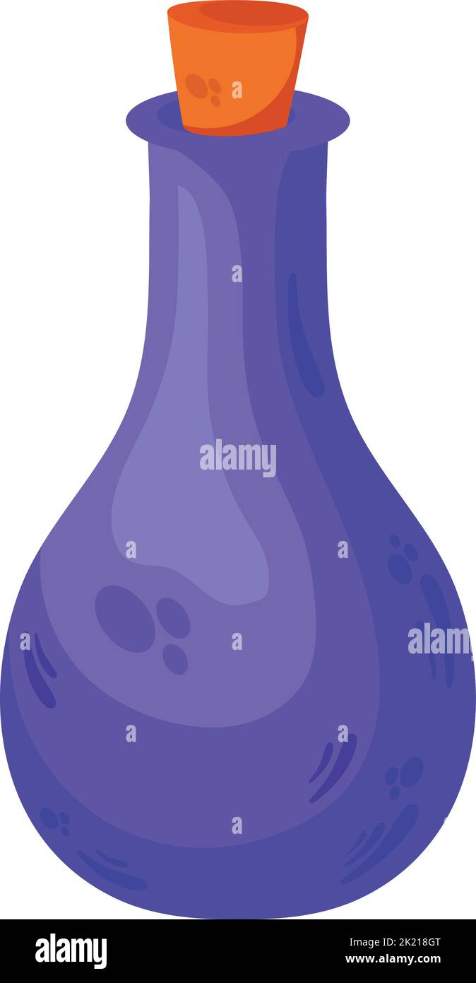 halloween purple potion magic Stock Vector Image & Art - Alamy