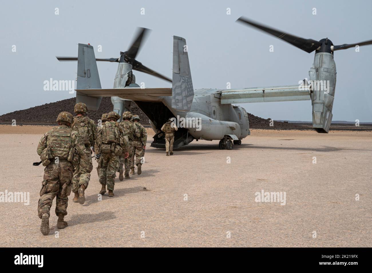 U.S. Army Soldiers assigned to Task Force Red Dragon, Combined Joint ...
