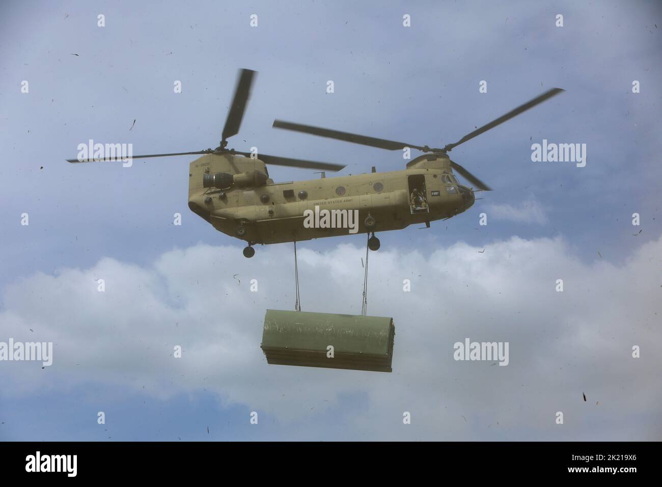 Soldiers from B Co. 3-2 General Support Aviation Battalion, 2nd Combat ...