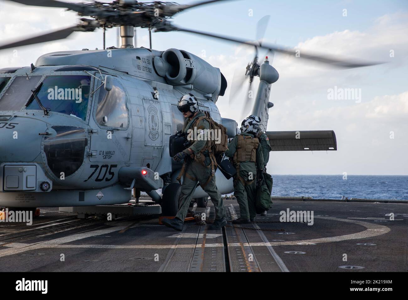 220917-N-TC847-1028 ADRIATIC SEA (Sept. 17, 2022) Helicopter Maritime ...