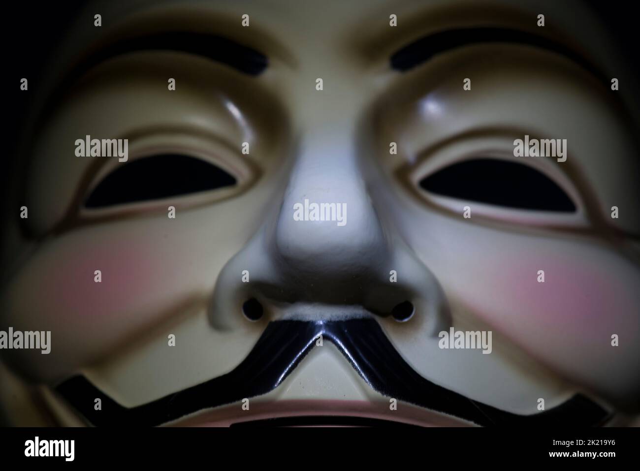 Guy Fawkes mask Stock Photo - Alamy