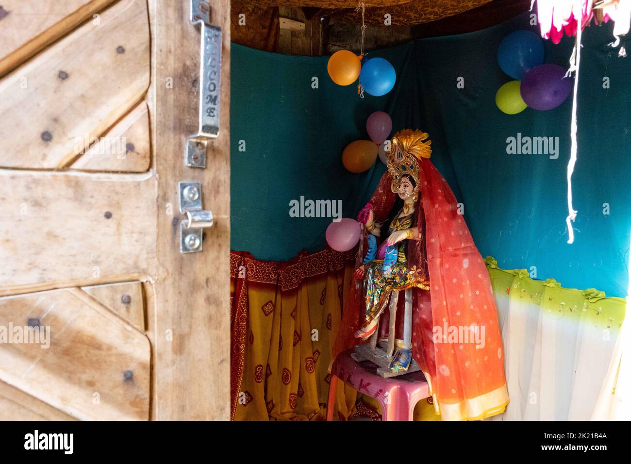 Kolkata, West Bengal, India. 17th Sep, 2022. Bhadu festival has been ...