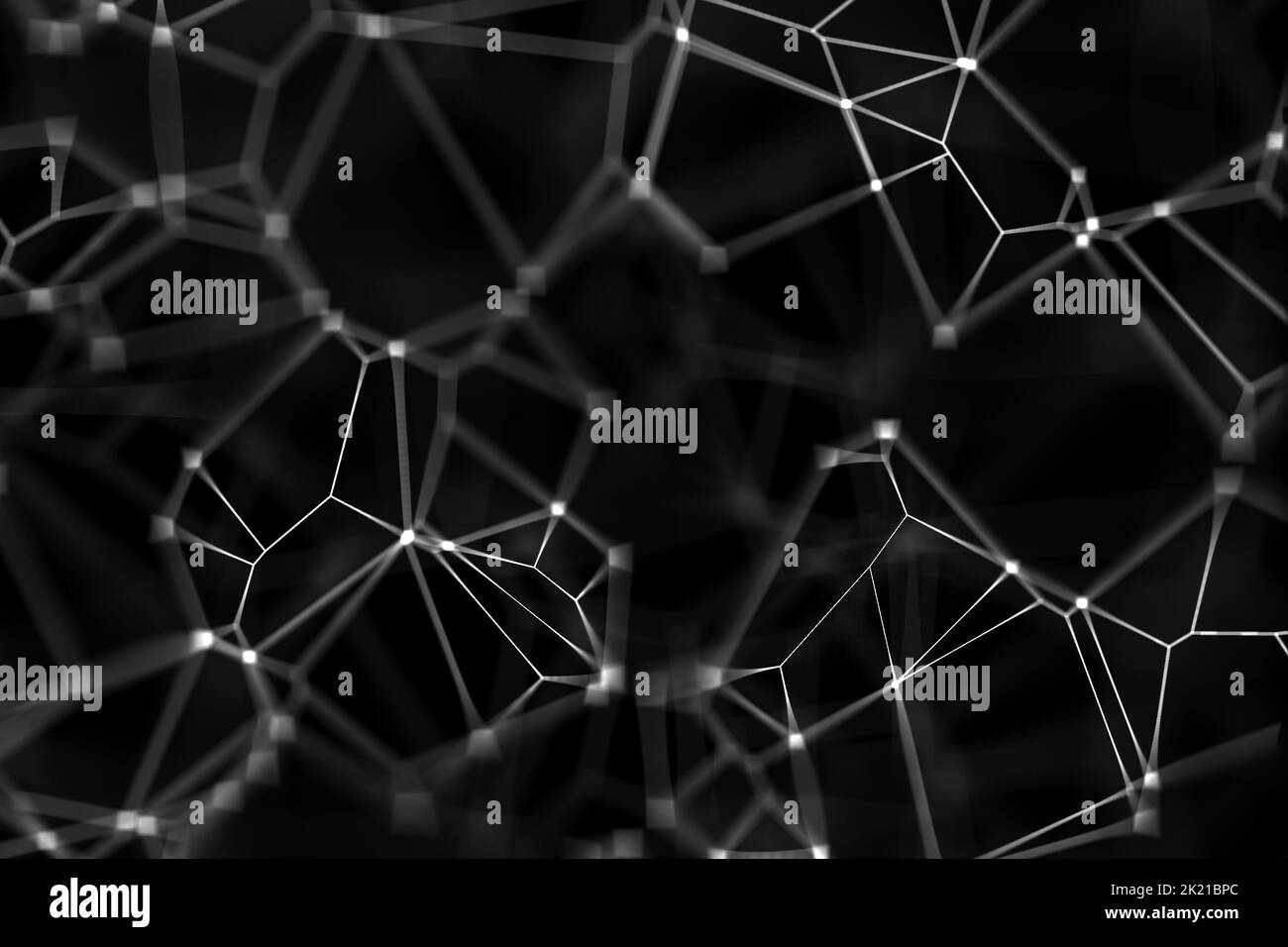 Abstract plexus tech background polygons hi-res stock photography and ...