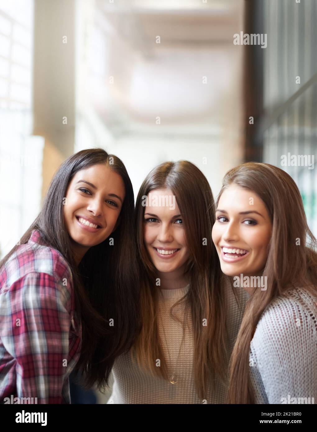 Diverse female students hi-res stock photography and images - Alamy