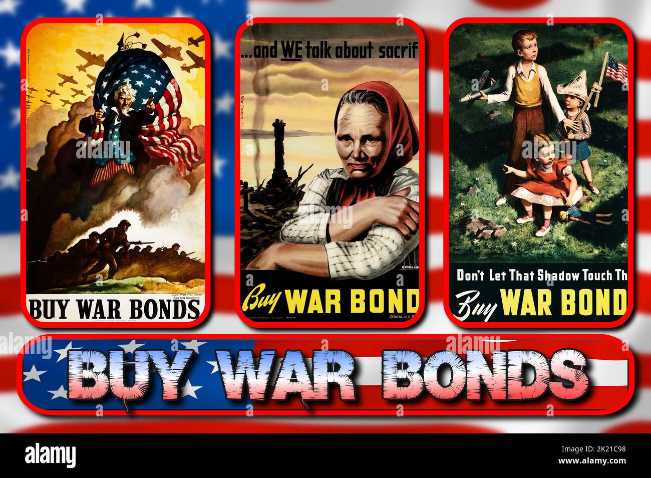 U.S. Posters Printed During World War II Stock Photo - Alamy