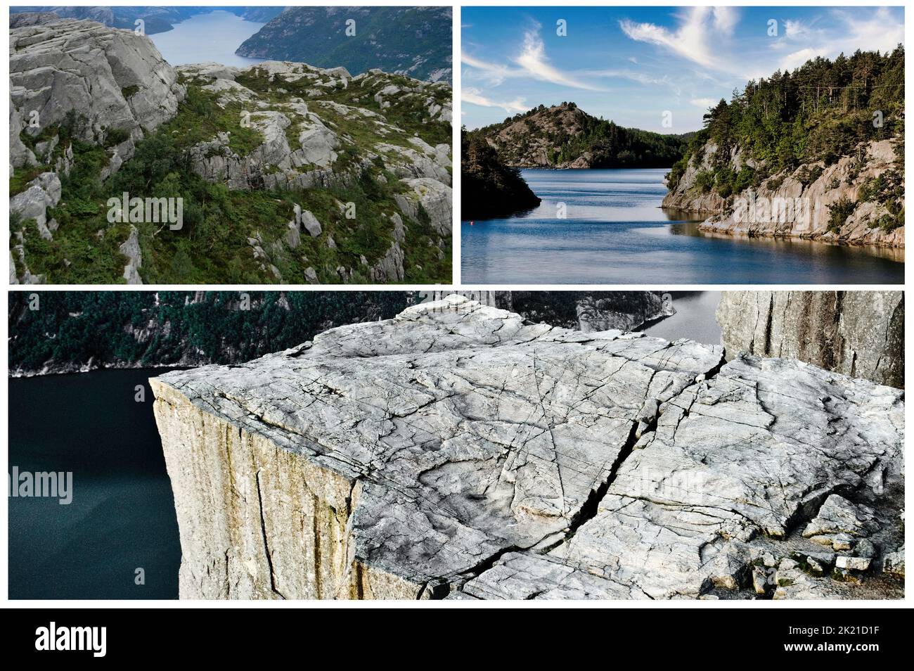 The idyllic nature of Norwegian landscapes Stock Photo - Alamy