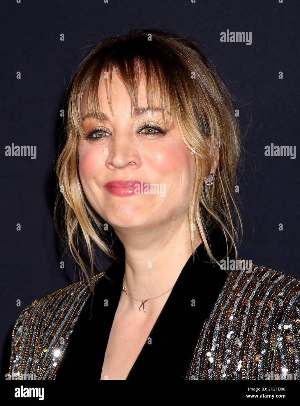 Kaley Cuoco attending Peacock's 'Meet Cute' Premiere held at Manhattan ...